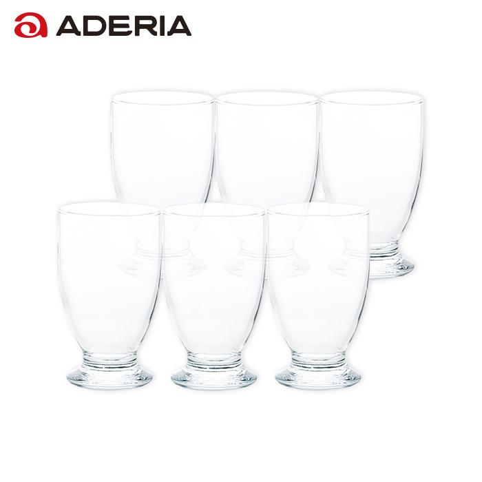 ADERIA グラス セット 235ml 6個入 口部強化 AXいまどき240 アデリア 日本製 | ガラス 台付きグラス コップ タンブラー 業務用 : アデリア ヤフーショッピング店 ...