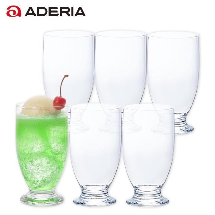 ADERIA グラス セット 335ml 6個入 口部強化 H・AXいまどき320 アデリア 日本製 | ガラス 台付きグラス コップ タンブラー 業務用 : アデリア ヤフーショッピング店 ...