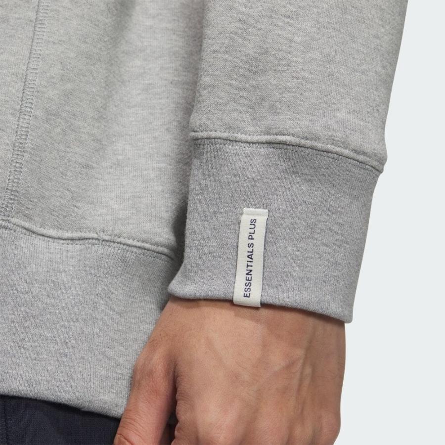 返品可 アディダス公式 ウェア・服 トップス adidas エッセンシャルズ プラス ルーズフィット スモールロゴ フレンチテリー スウェット ...