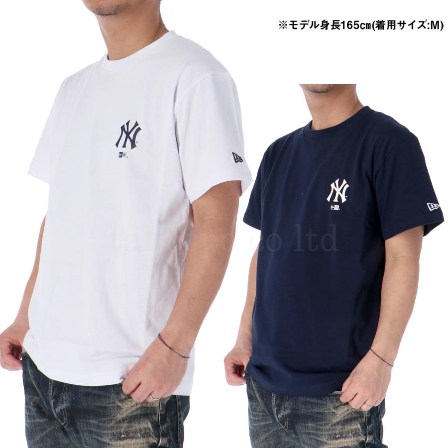 NEW ERA ニューエラ Tシャツ メンズ MLB アパレル 14410091T 送料無料 新作 ニューヨークヤンキース バックプリント付き 半袖 大リーグ 野球 NY 3L ...