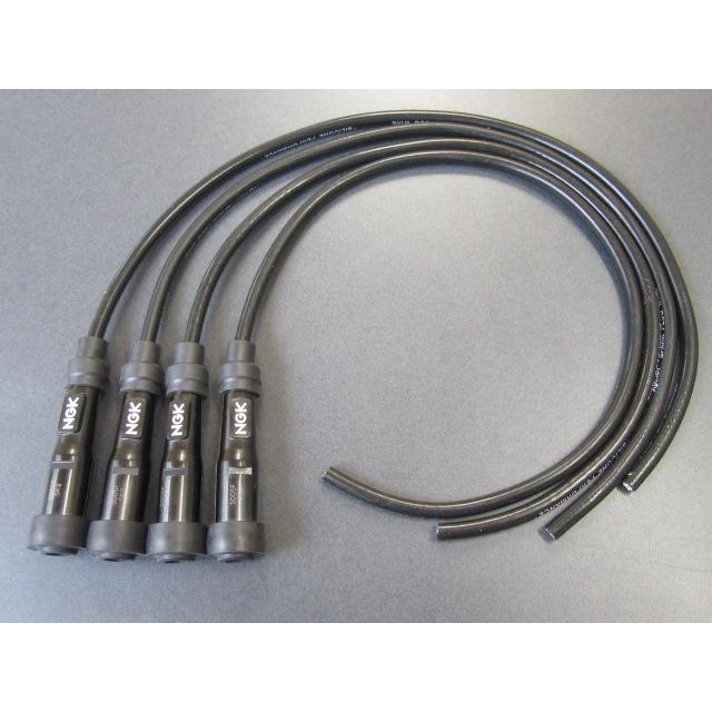 送料無料 SD05F＆KJ-57 NGK プラグキャップ+ケーブル 4セット ホンダ CBX400F/CBX550F/VF400F/インテグラ ...