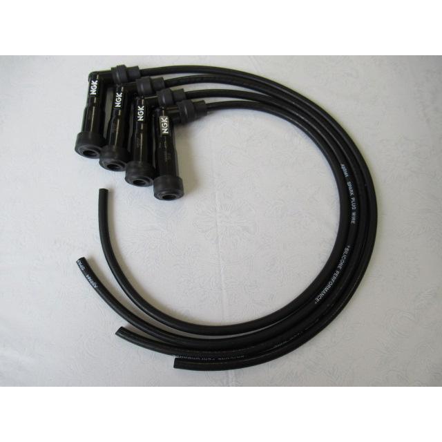 送料無料 XB05F＆KJ-57 NGK プラグキャップ+ケーブル 4セット ヤマハ XS1100 XJ900 XV400SP プラグ プラグ ...