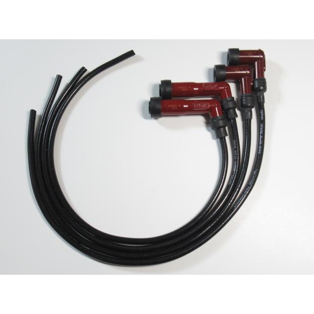 NGK 送料無料 XD05F-R-LD05F-R＆KJ-57 プラグキャップ+ケーブル 4セット カワサキ バルカン1500クラシックツアラー ...