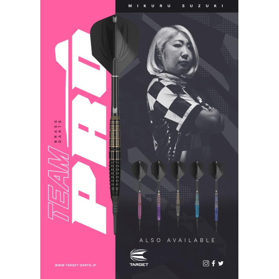 【TARGET】TEAM PRO MIKURU チームプロ 鈴木未来モデル 2BA ブラスダーツ ターゲット : ドラポケ堂 - 通販 - Yahoo!ショッピング