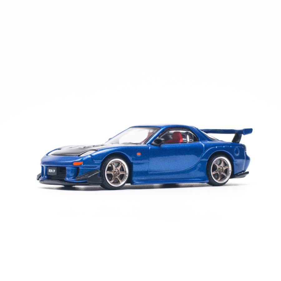 MAZDA RX-7 (FD3S) RE-AMEMIYA WIDEBODY METALLIC BLUE POP RACE : toy’s world - 通販 - Yahoo!ショッピング