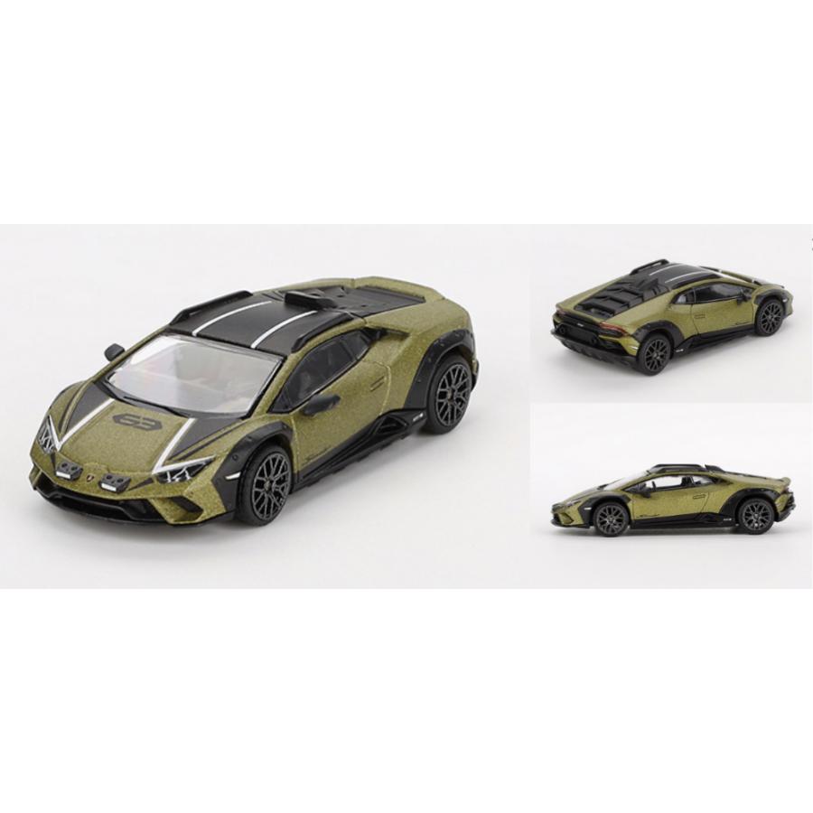 ランボルギーニ ウラカン ステラート Verde Gea Matt (マットグリーン) (左ハンドル) 779 MINI GT : toy’s ...
