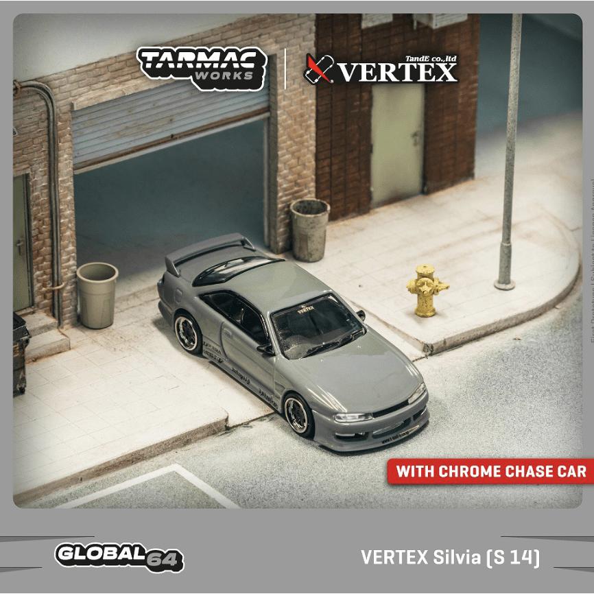 VERTEX Silvia (S14) Grey TARMAC : toy’s world - 通販 - Yahoo!ショッピング