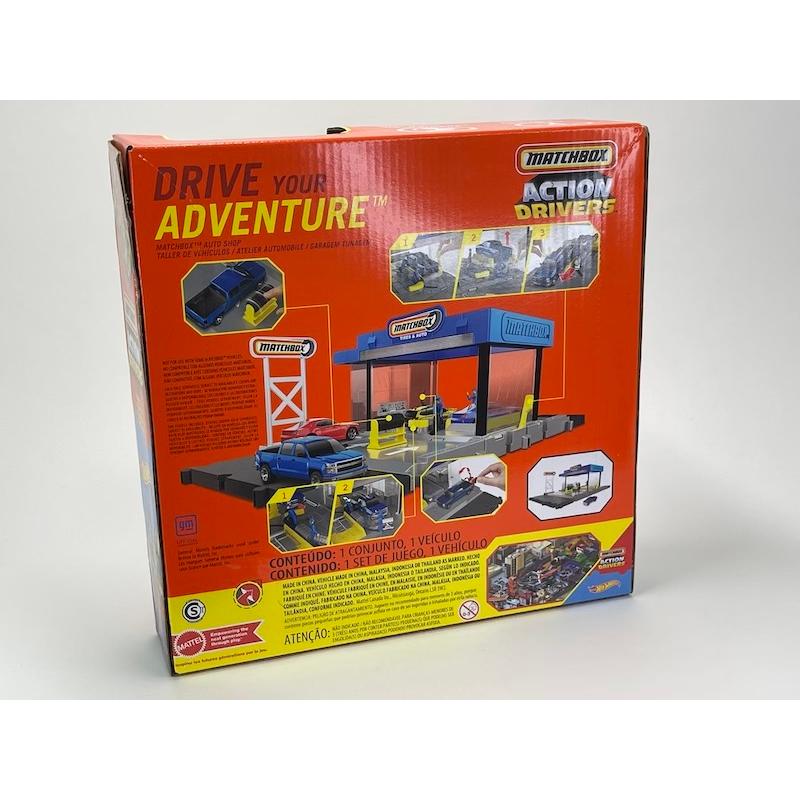 マッチボックス MATCHBOX ACTION DRIVERS AUTO SHOP CHEVY SILVERADO : toy’s world ...