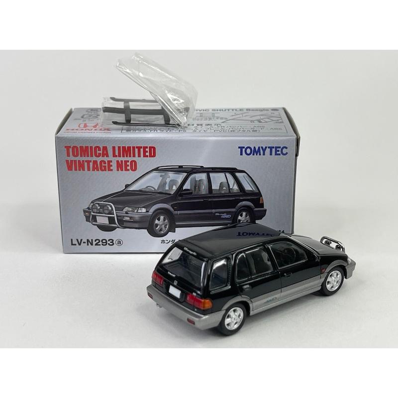 トミーテック LV-N293a ホンダ シビックシャトル ビーグル(黒／グレー)94年式 トミカリミテッドヴィンテージ NEO : toy’s ...