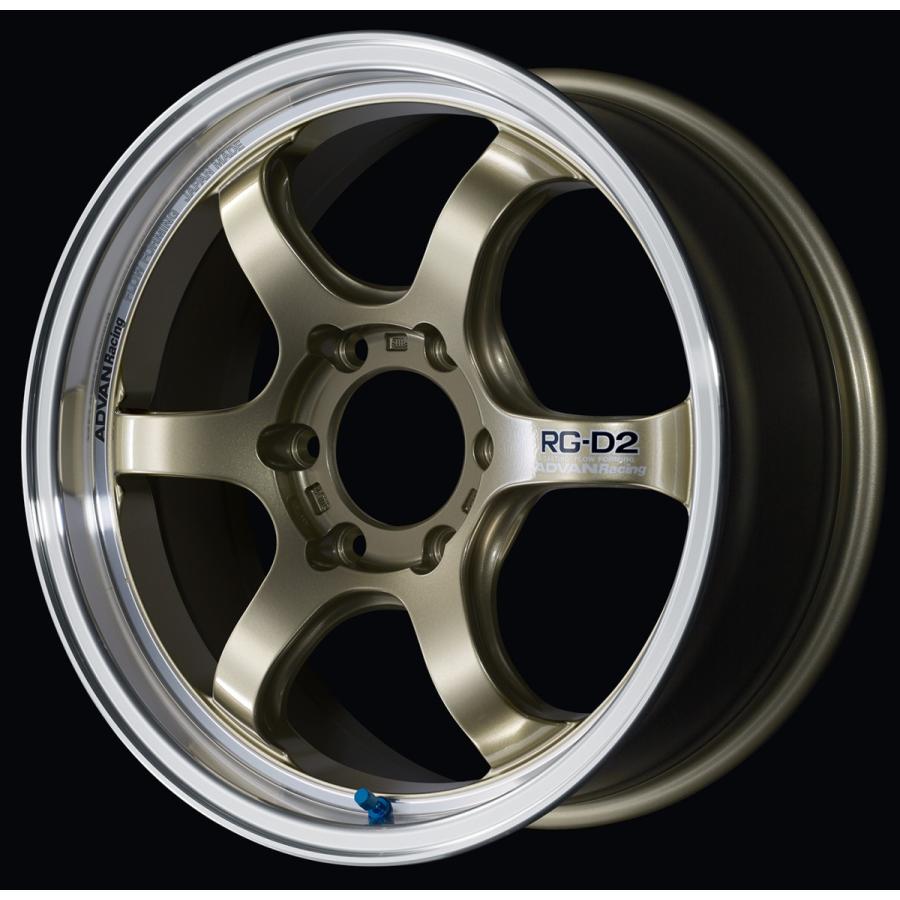 ADVAN ADVANRacing アドバンレーシング RG-D2 for HIACE ハイエース 7J-18 6H 139．7 ＋38 MGM/MBG/MCG : ADVAN-SHOP ...
