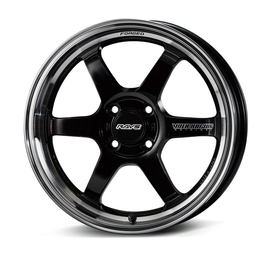 ＜要納期確認＞レイズ 鍛造ホイール ボルクレーシング TE37 KCR PROGRESSIVE MODEL 5．5J-15 4H 100 ＋45 KFカラー : te37kcr-p-03 ...