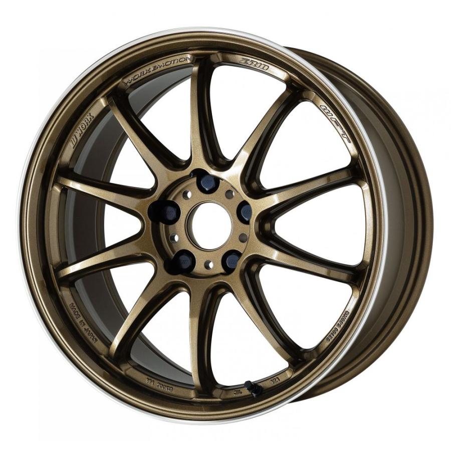 WORK WORK EMOTION ZR10 ワーク エモーション 8．5J-18 5H114．3 ＋47 HGLC/BLKLC 1本価格 : ADVAN-SHOP - 通販 - Yahoo ...