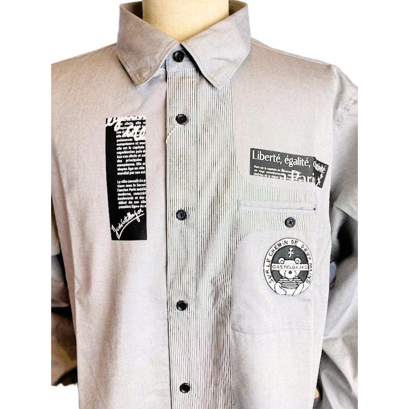 CASTELBAJAC 30％OFFセール カステルバジャック 2024春夏新作 メンズ ちょいワル ゴルフ 服 長袖シャツ ゴルフウェア アウトレット 送料無料 721-4125-109 ...