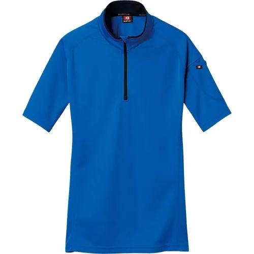 バートル BURTLE 415 SS-3L 半袖ジップシャツ(ユニセックス) : 415 : ユニフォームコンシェルジュ - 通販 - Yahoo!ショッピング