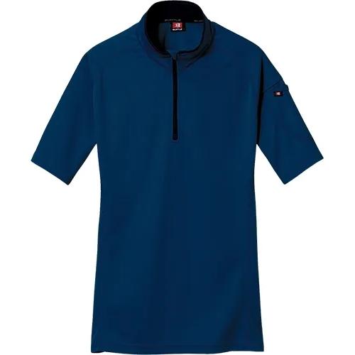 バートル BURTLE 415 SS-3L 半袖ジップシャツ(ユニセックス) : 415 : ユニフォームコンシェルジュ - 通販 - Yahoo!ショッピング