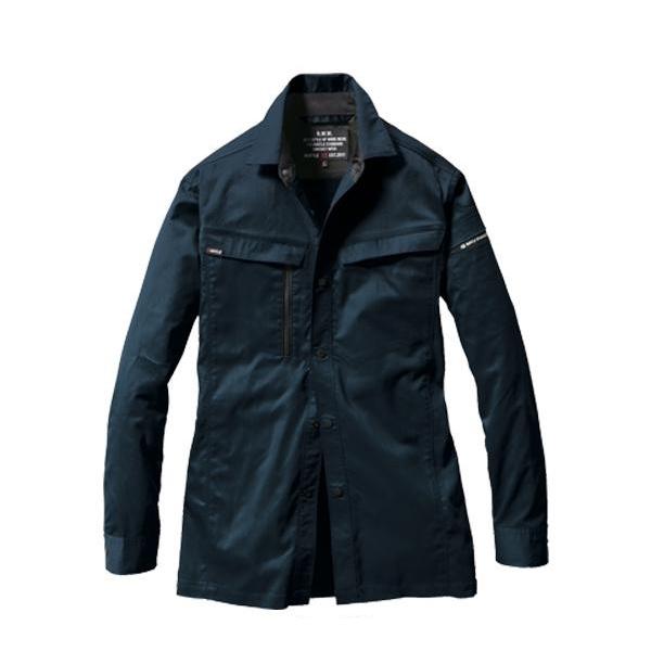 BURTLE バートル 6215 5L 長袖シャツ(ユニセックス)【オールシーズン】 作業着 作業服 : ユニフォームコンシェルジュ - 通販 - Yahoo!ショッピング