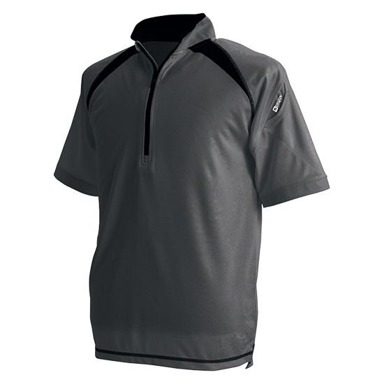 TS DESIGN 3015 SS-LL ショートスリーブハーフジップ(ユニセックス) 【オ−ルシーズン】 作業着 作業服 : ユニフォームコンシェルジュ - 通販 - Yahoo!ショッピング