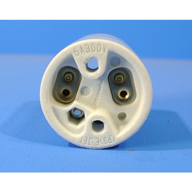 ミツバ電陶 E26直付ソケット 一段式 白 ファイバー付 MI-E261-W : アドウイクス ヤフー店 - 通販 - Yahoo!ショッピング