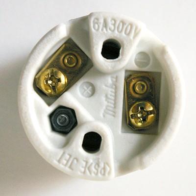 ミツバ電陶 E26直付ソケット 一段式 白 ファイバー付 MI-E261-W : アドウイクス ヤフー店 - 通販 - Yahoo!ショッピング