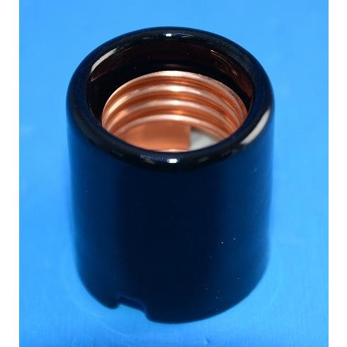 ミツバ電陶 E26直付ソケット 一段式 黒 黒ファイバー付 MI-E261-B : アドウイクス ヤフー店 - 通販 - Yahoo!ショッピング