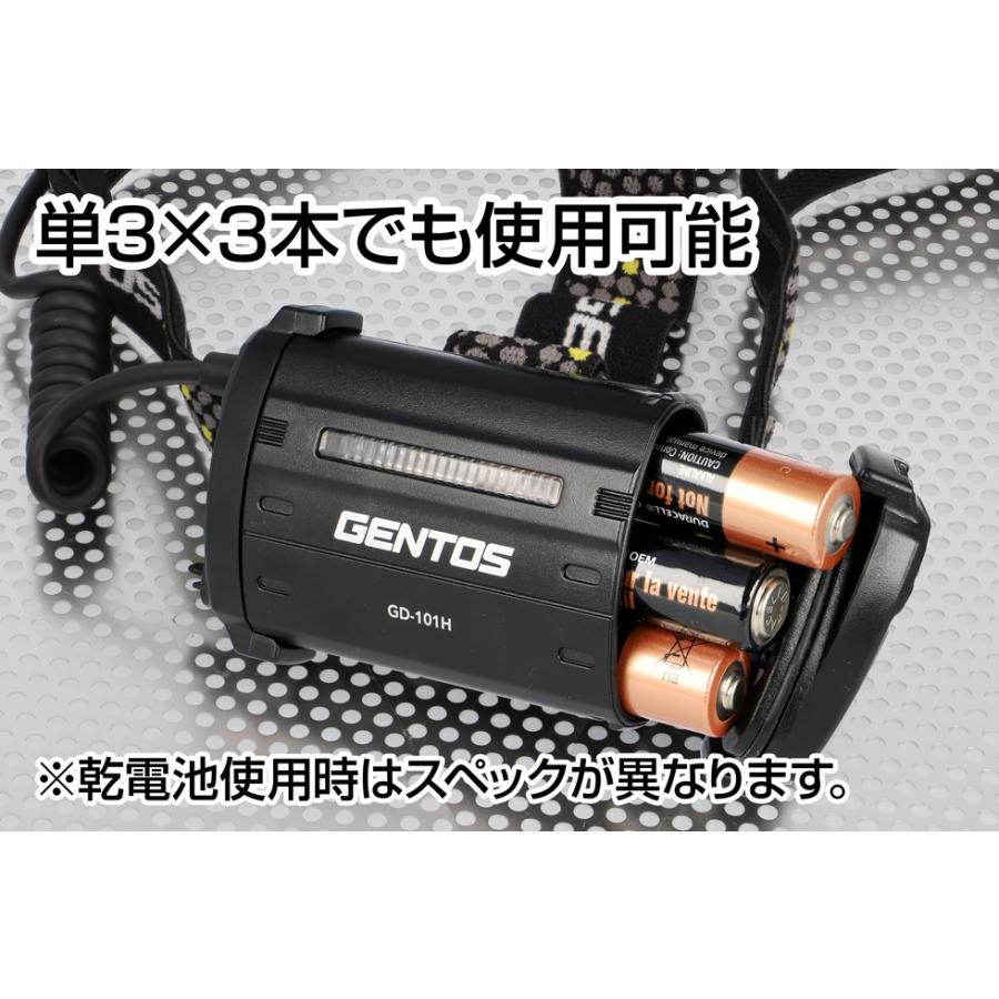 GENTOS ヘッドライト コンパクト GD-101H 350ルーメン 小型 軽量 専用充電池 乾電池 兼用 アウトドア USB充電式 耐塵 防滴 2m落下耐久 : 日本AED救急組合 ...