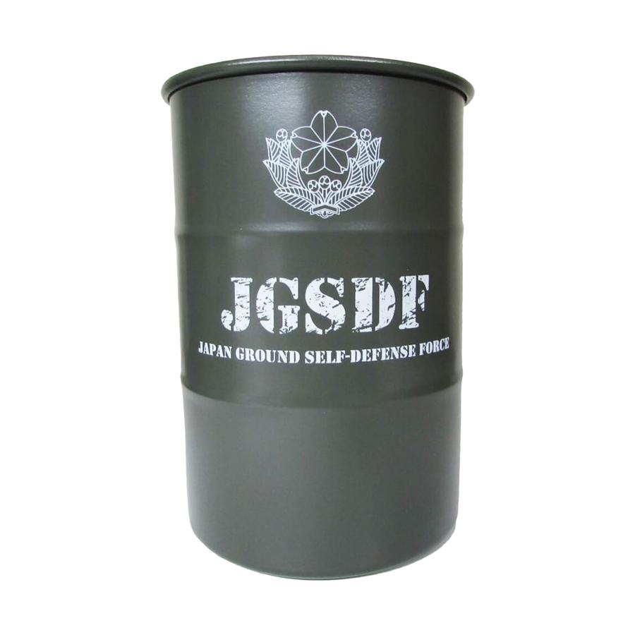 陸上自衛隊 マグカップ ドラム缶 モチーフ JGSDF ロゴ マーク プリント ZAS049 コップ 陸自 オリーブグリーン : 日本AED ...