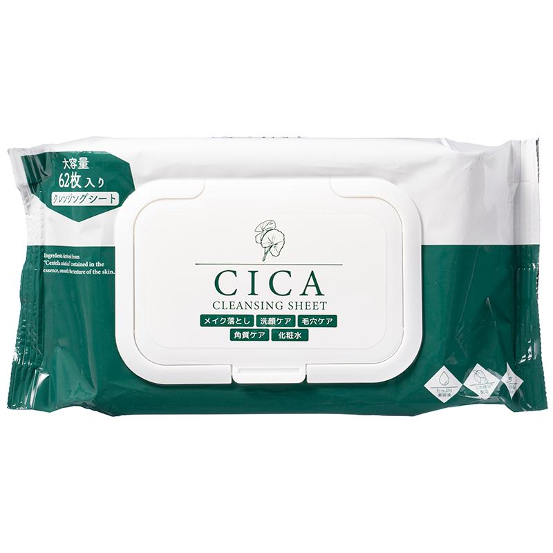 picomonte（ピコモンテ） / CICAクレンジングシート / 62枚（美容液量290g） : 124923 : アエナ Yahoo!店 - 通販 - Yahoo!ショッピング