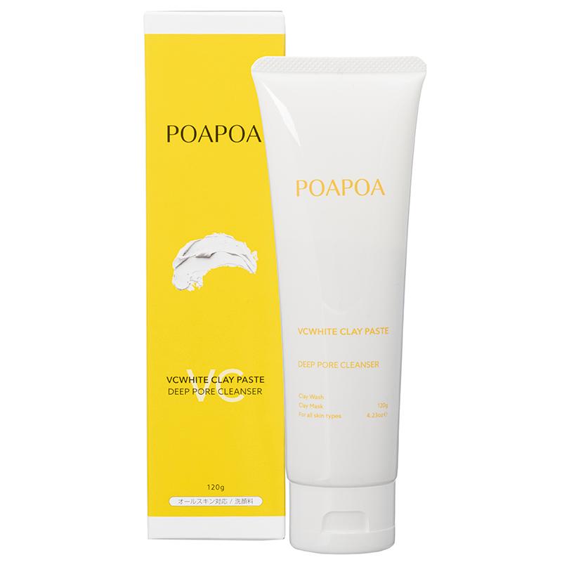 POAPOA（ポアポア） / VCホワイト クレイペースト 120g : アエナ Yahoo!店 - 通販 - Yahoo!ショッピング
