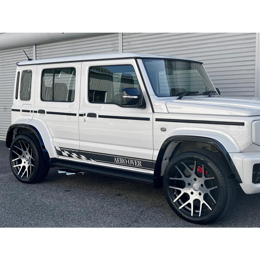 AERO OVER G62L｜JC74W ジムニーノマド 5ドア車用 サイドモール【 ブラックメッキタイプ】 エアロオーバー : Kファクトリーストア - 通販 - Yahoo!ショッピング