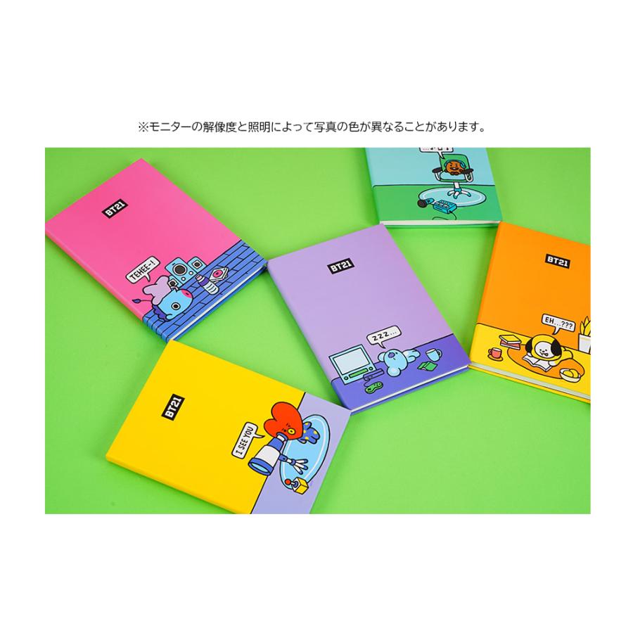 BT21 Diary B【送料無料】BTS公式グッズ ダイアリーノート 日記帳 メモ帳 文房具 ダイアリー 可愛い BT21韓国公式ライセンス ...