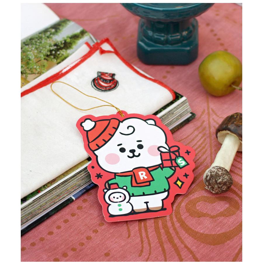 BT21 Holiday Card 7EA SET【BT21公式グッズ】ホリデーカードセット【7枚セット】 手紙 キャラクター手紙用紙 書き ...