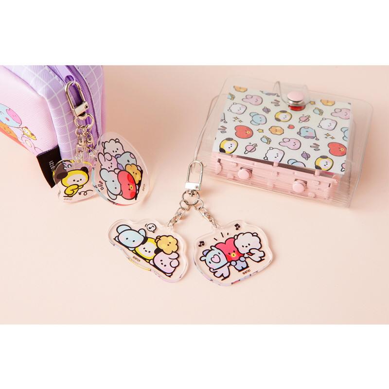 BT21 BT21 Acrylic Key Ring minini【BT21公式グッズ】【公式】 アクリルキーホルダー 防弾少年団 バンタン ...