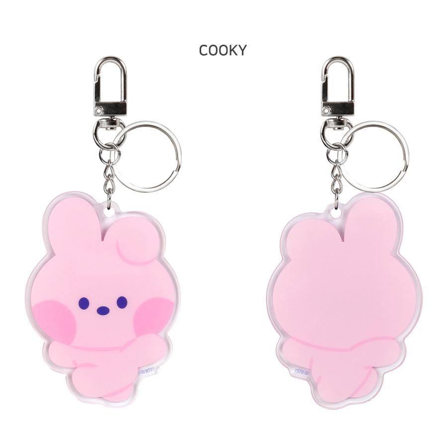 BT21 minini Big Acrylic Keyring【BT21公式グッズ】ビッグ アクリル キーリング ストラップ チャーム ラインフレンズ BTS 防弾少年団 : Andy ...