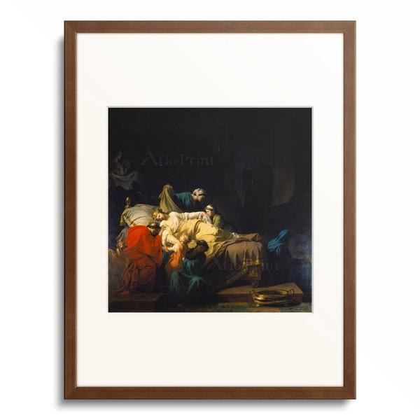 ジャン＝フランソワ・ピエール・ペイロン Jean-Francois Pierre Peyron 「Der Tod der Alceste ...