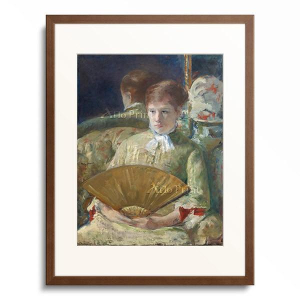 メアリー・カサット Mary Stevenson Cassatt 「Miss Mary Ellison, ca. 1880.」 : ap ...