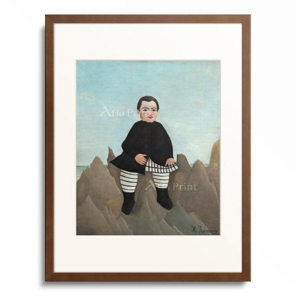 アンリ・ルソー Henri Julien Felix Rousseau 「Boy on the Rocks, 1895」 : アフロプリント ...