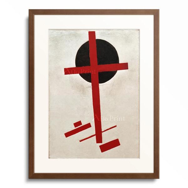 カジミール・マレーヴィチ Kazimir Malevich (Kasimir Sewerinowitsch Malewitsch) 「Red ...