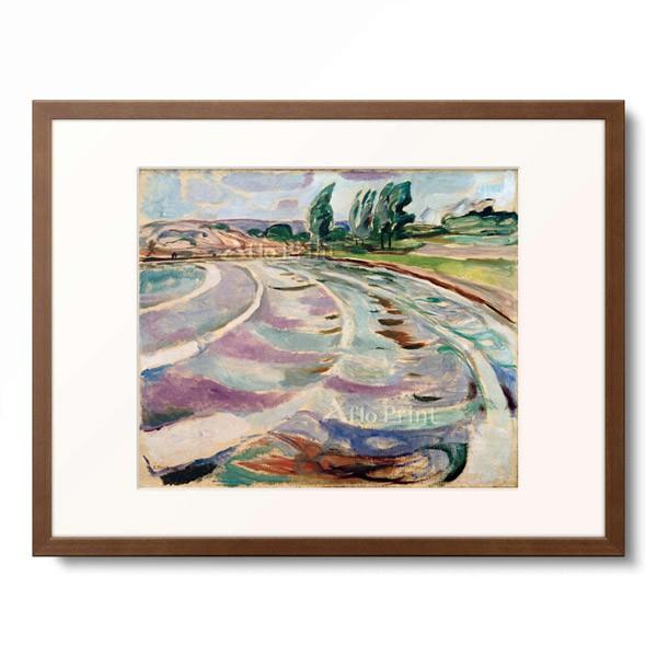 エドヴァルド・ムンク Edvard Munch 「The Wave」 : アフロプリント - 通販 - Yahoo!ショッピング
