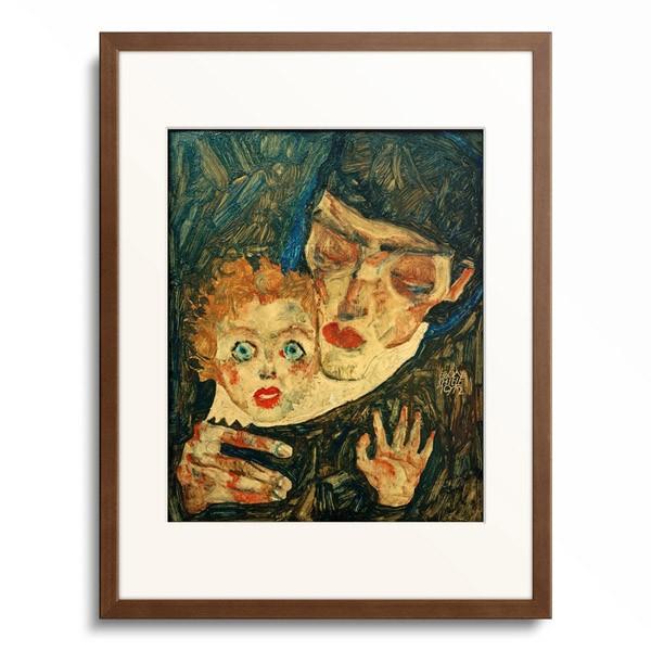エゴン・シーレ Egon Schiele 「Mutter und Kind」 : アフロプリント - 通販 - Yahoo!ショッピング