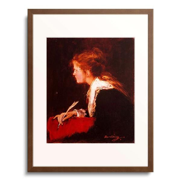 ムンカーチ・ミハーイ Munkacsy Mihaly 「Eva. Studie zu Milton. 1877.」 : アフロプリント ...