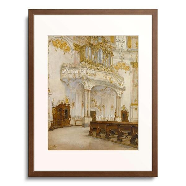 Carl Seiler 「The interior of the minster Ettal.」 : アフロプリント - 通販 - Yahoo ...