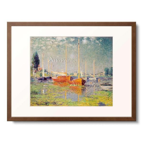 クロード・モネ Claude Monet 「Red Boats, Argenteuil. 1875」 : アフロプリント - 通販 ...