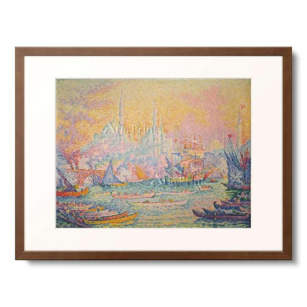 ポール・シニャック Paul Victor Jules Signac 「View of Istanbul. 1907」 : アフロプリント ...
