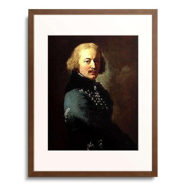 アントン・グラフ Anton Graff 「Bildnis des Karl Wilhelm Ferdinand von Funck ...