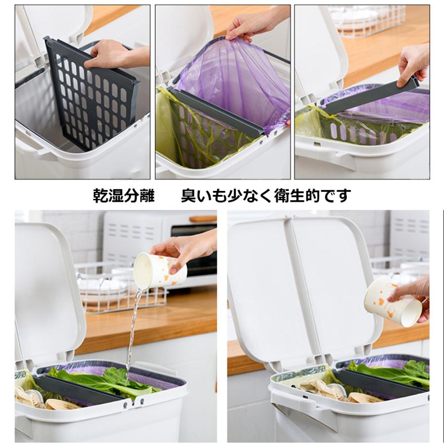 ゴミ箱 おしゃれ 45L 45リットル ダストボックス フロントオープン 分別 袋可 積み重ね キッチン スリム シンプル 大容量 ichc-37 : スマート雑貨のアリス - 通販 ...