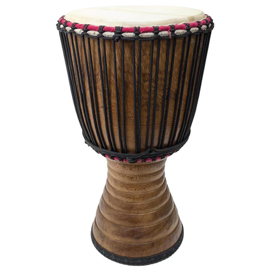 コートジボワール ジャンベ Lサイズ プロテクション付 NIMBA : p901-11 : アフリカ雑貨専門店・アフロモード - 通販 - Yahoo!ショッピング