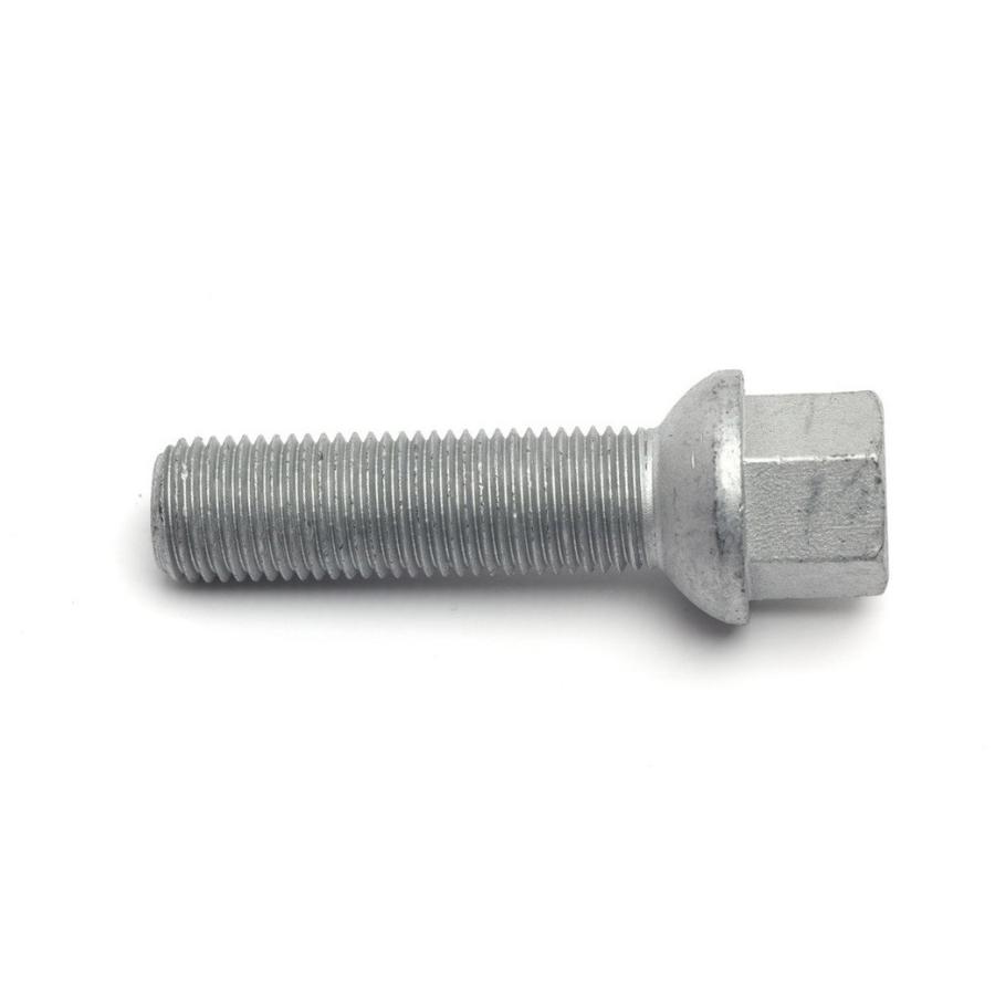 H&R (エイチアンドアール) ボルト 球面ボルト R13 14×1.5 首下：28mm 色：シルバー 17HEX 10本セット ...