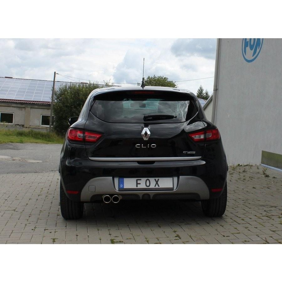 ルノー FOX リアマフラー ルーテシア4 1.2 GT -RH5F 2014〜2016用 76mm 斜め ダブル : アフターパーツ.co.jpヤフー店 - 通販 - Yahoo!ショッピング