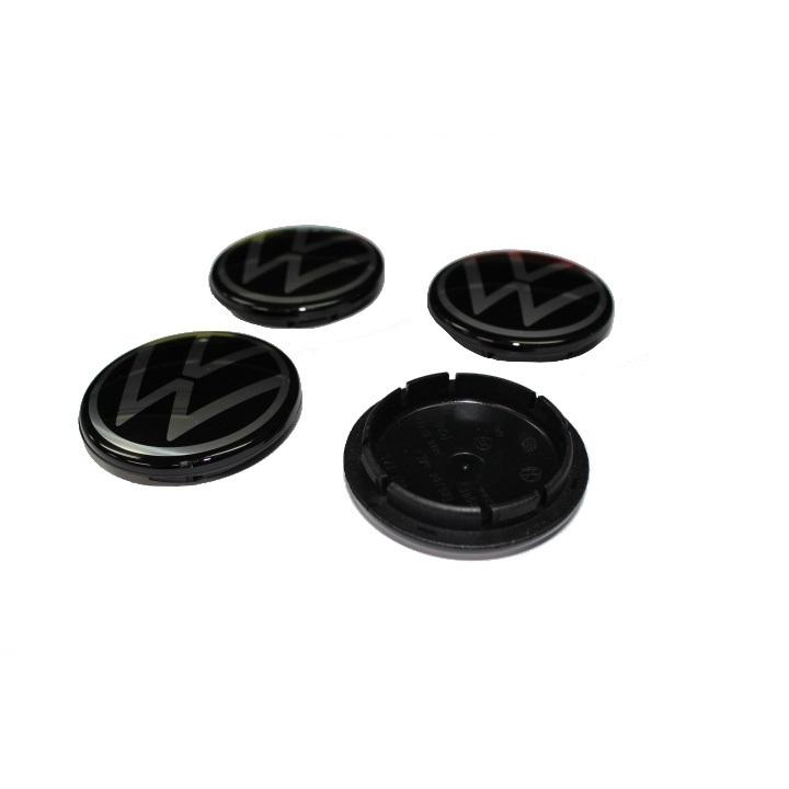 オートスタイル Autostyle A/S VW純正ホイールセンターキャップ Newロゴ 4pcs VW 5G0601171XQI ...