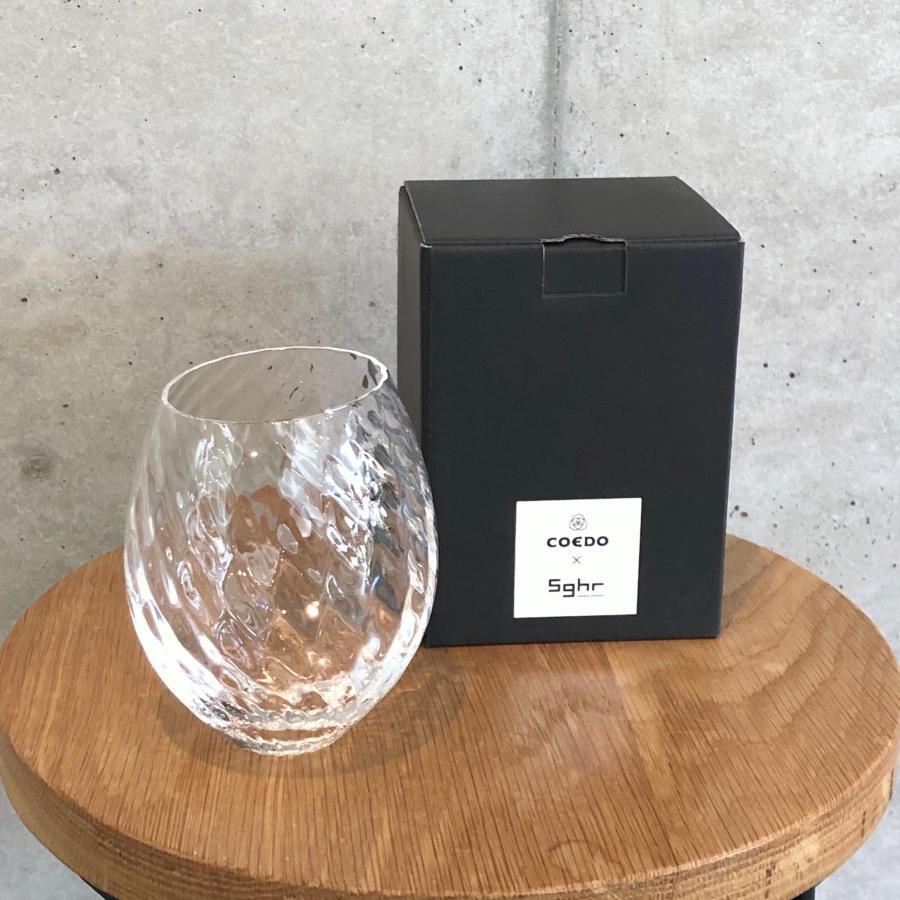 COEDO×Sghr thebeer likka リッカ 370ml コエド ビールグラス グラス Sghr スガハラ COEDO 伽羅 おしゃれ ギフト 贈りもの プレゼント ハンドメイド ...